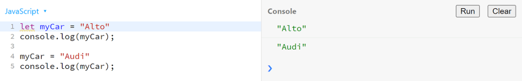 JavaScript let and const - Dot Net Tutorials