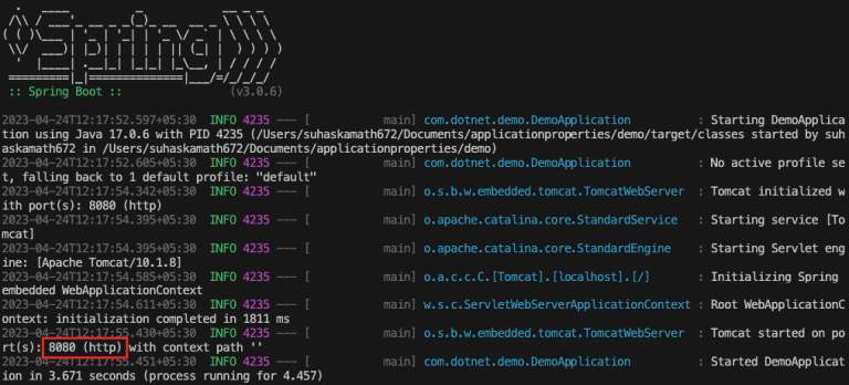 Spring Boot Application Properties - Dot Net Tutorials