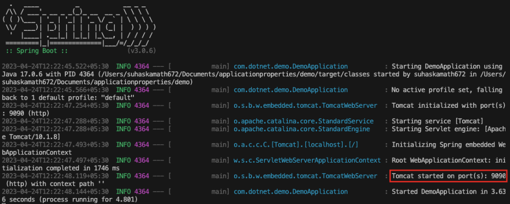 Spring Boot Application Properties - Dot Net Tutorials