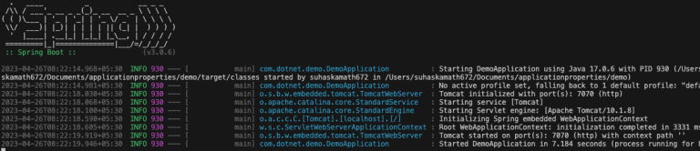 Spring Boot Logging - Dot Net Tutorials