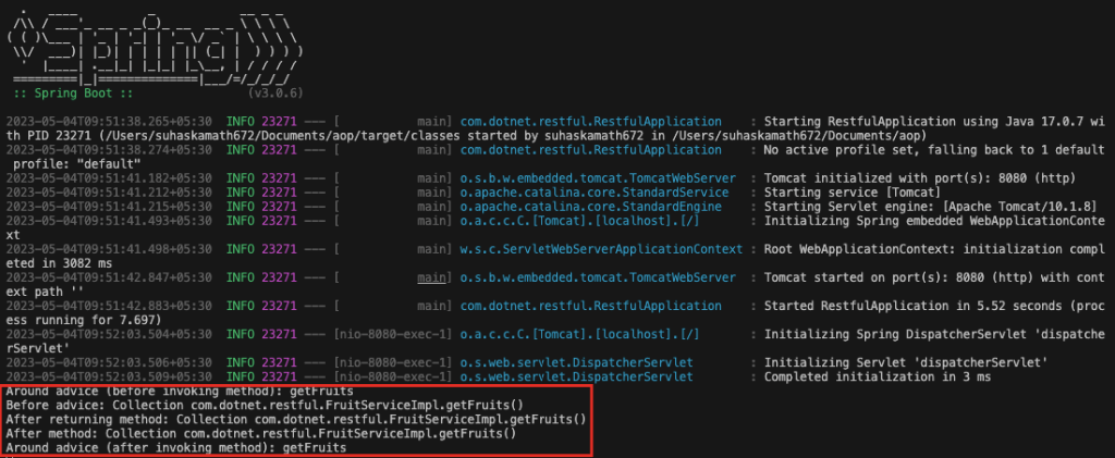 Spring Boot AOP Other Implementations - Dot Net Tutorials
