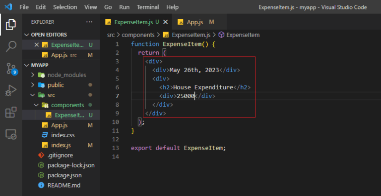 Writing More Complex Jsx Code Dot Net Tutorials 0831