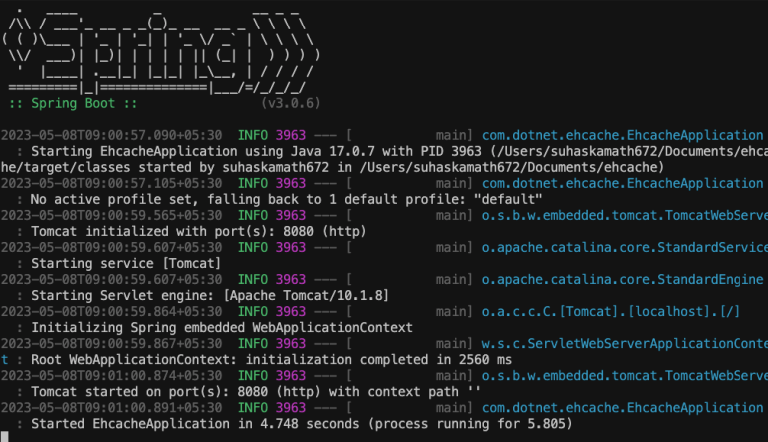 Spring Boot EhCache with Example - Dot Net Tutorials
