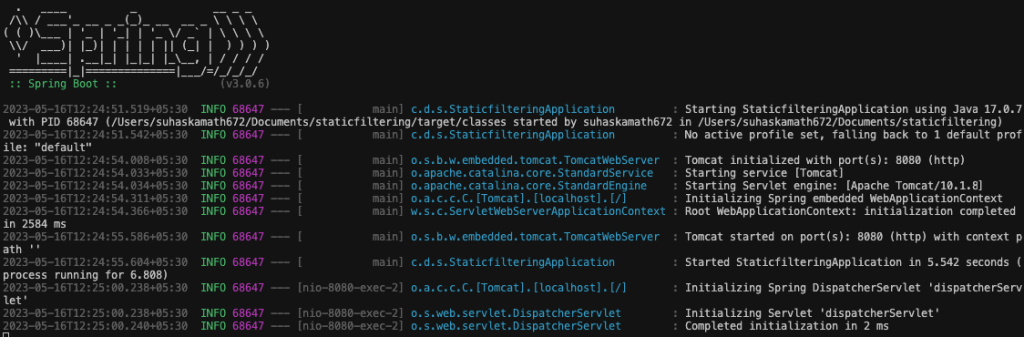 Spring Boot Static Filtering With Examples Dot Net Tutorials