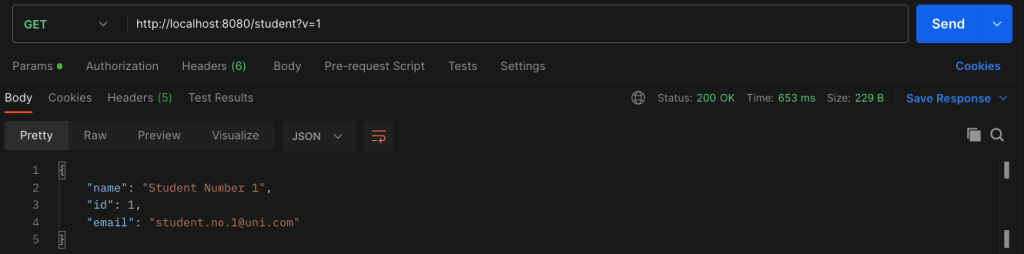 Spring Boot Request Parameter Versioning - Dot Net Tutorials