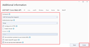 ASP.NET Core Web API Project in Visual Studio - Dot Net Tutorials
