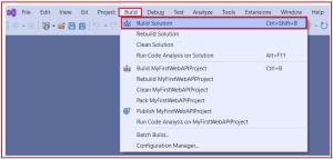 ASP.NET Core Web API Project in Visual Studio - Dot Net Tutorials
