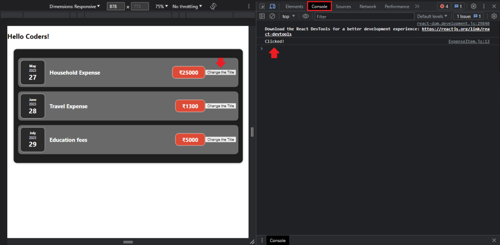 Event Handlers In React With Examples Dot Net Tutorials