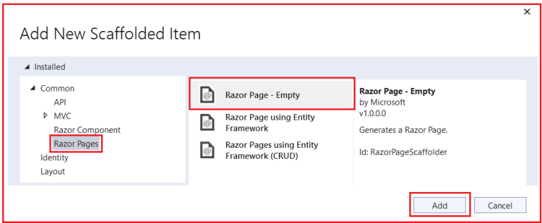 ASP.NET Core Razor Pages Application - Dot Net Tutorials