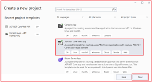 ASP.NET Core Razor Pages Application - Dot Net Tutorials