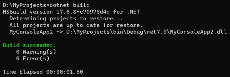 Aspnet Core Command Line Interface Dot Net Tutorials
