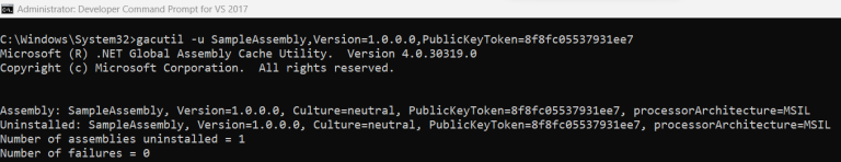 How To Install An Assembly Into Gac In Net Framework Dot Net Tutorials