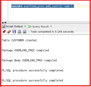 Overloading Subprograms with Procedures in Oracle - Dot Net Tutorials