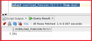 Overloading Subprograms with Functions in Oracle - Dot Net Tutorials