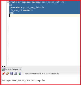 Forward Declaration in Oracle with Examples - Dot Net Tutorials