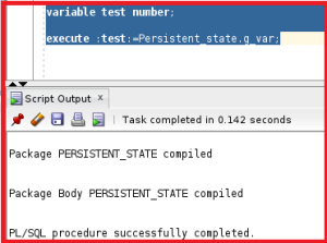 Persistent State of Packages in Oracle - Dot Net Tutorials
