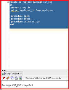 Persistent State and Cursor in Oracle - Dot Net Tutorials