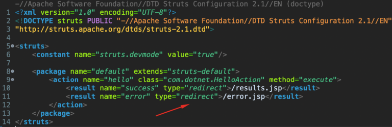 Struts 2 Results Types with Examples - Dot Net Tutorials