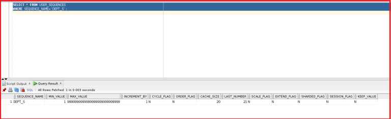 Multiple Examples to Understand Sequences in Oracle - Dot Net Tutorials