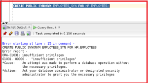 Synonyms in Oracle with Examples - Dot Net Tutorials