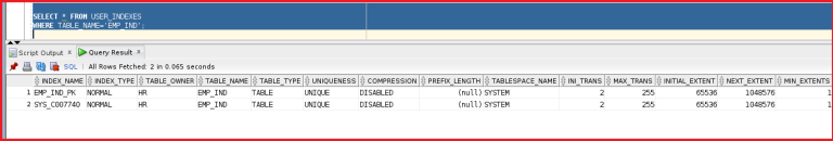 Indexes In Oracle With Examples Dot Net Tutorials