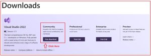 Download and Install Visual Studio 2022 - Dot Net Tutorials