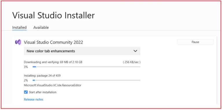 How to Download and Install Visual Studio 2022 - Dot Net Tutorials