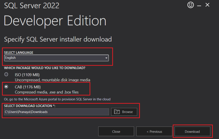 How to Download and Install SQL Server 2022 - Dot Net Tutorials