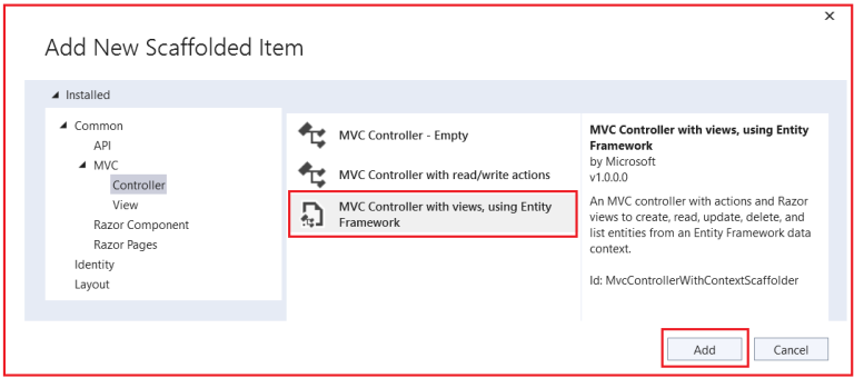 Aspnet Core Mvc With Ef Core Db First Approach Dot Net Tutorials