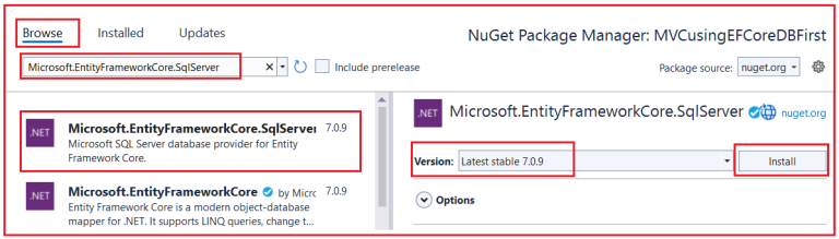 Aspnet Core Mvc With Ef Core Db First Approach Dot Net Tutorials 9638