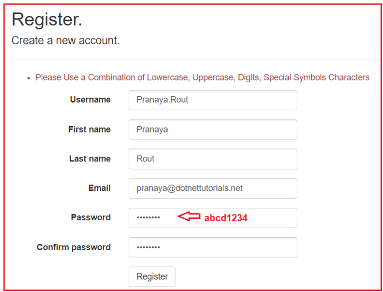 How To Create Custom Password Policy In Aspnet Identity Dot Net Tutorials