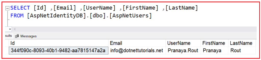 Username and Email Policy in ASP.NET Identity - Dot Net Tutorials
