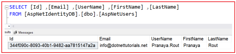 Username and Email Policy in ASP.NET Identity - Dot Net Tutorials