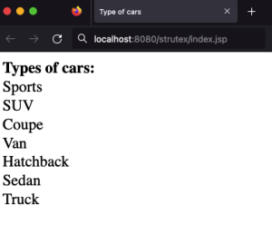 Struts 2 Generator Tag with Examples - Dot Net Tutorials