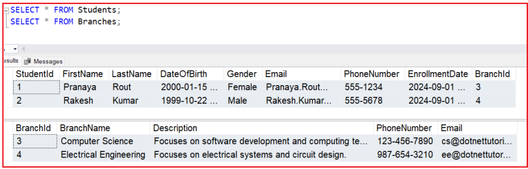 CRUD Operations in Entity Framework Core (EF Core) - Dot Net Tutorials