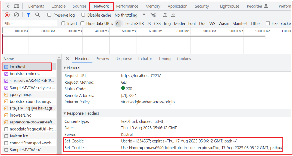 Cookies In Aspnet Core Mvc Dot Net Tutorials
