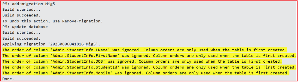 Column Attribute In Entity Framework Core Dot Net Tutorials
