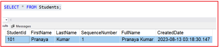 DatabaseGenerated Attribute in Entity Framework Core - Dot Net Tutorials