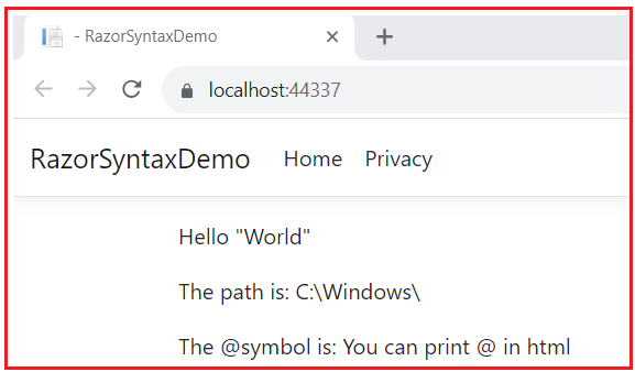 Razor View Engine Quotes Latest C# ASP.NET Core MVC+ Projects + Web