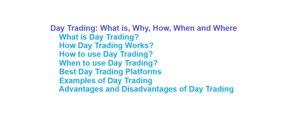 Day Trading: What is, Why, How, When and Where - Dot Net Tutorials