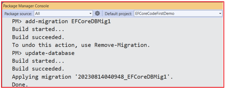 One-to-One Relationships in Entity Framework Core - Dot Net Tutorials