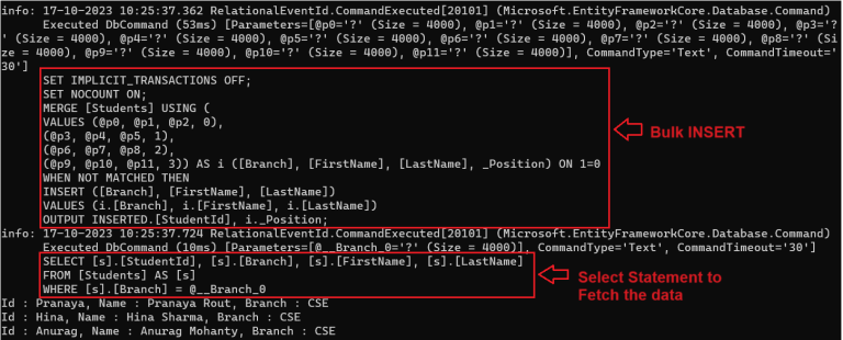 Bulk Operations In Entity Framework Core Dot Net Tutorials 