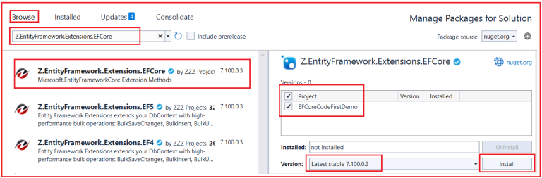 Bulk Operations Using Entity Framework Core Extension Dot Net Tutorials 5965