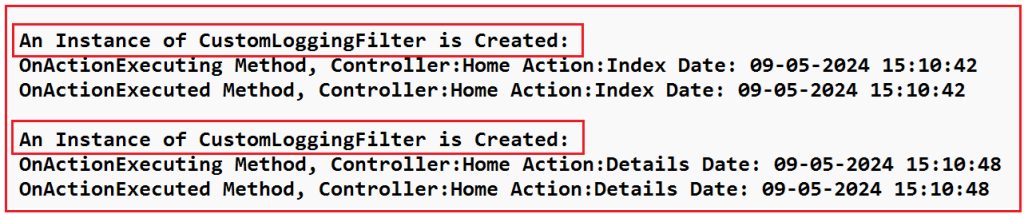 TypeFilter vs ServiceFilter in ASP.NET Core MVC - Dot Net Tutorials