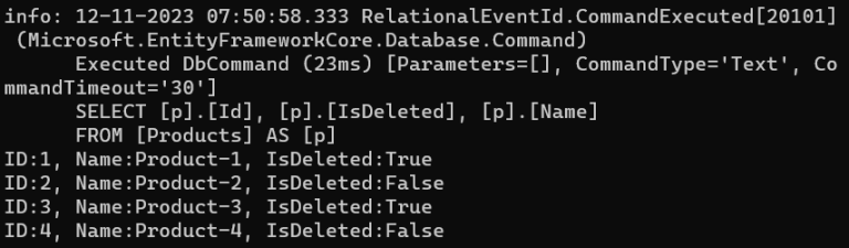 Global Query Filters in Entity Framework Core - Dot Net Tutorials