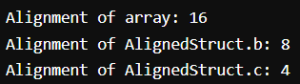 Alignment Support in C Language with Examples - Dot Net Tutorials