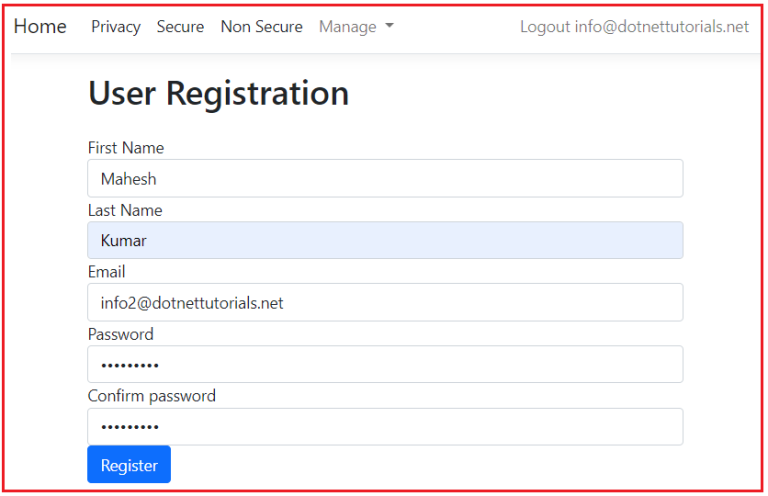 How To Display All Users From Aspnet Core Identity Database Dot Net Tutorials