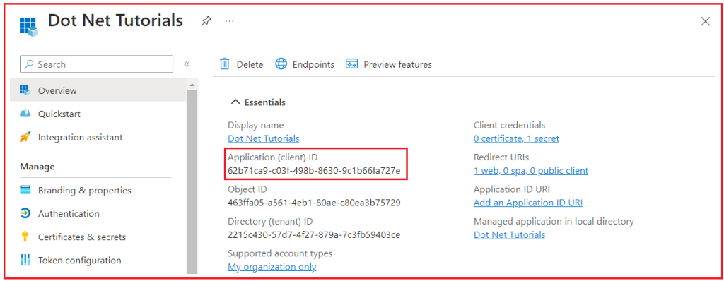 How to Setup Microsoft Account External Login - Dot Net Tutorials
