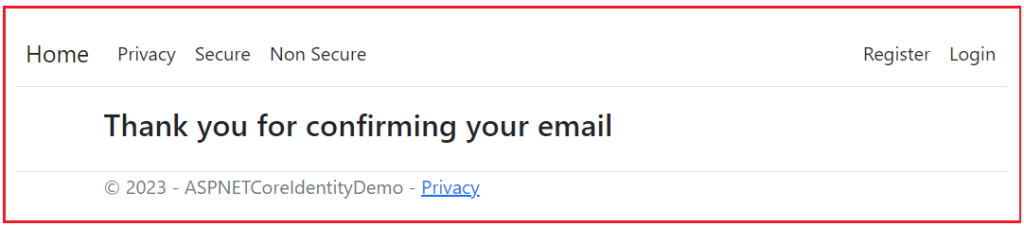 Email Confirmation in ASP.NET Core Identity - Dot Net Tutorials Email Confirmation in ASP.NET Core Identity - Dot Net Tutorials