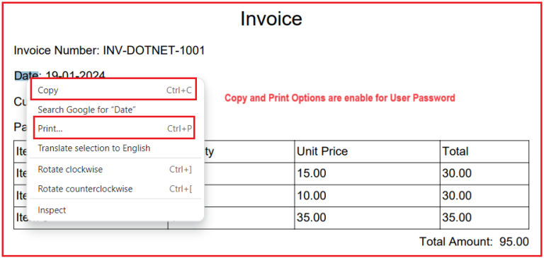 How to Generate Password Protected PDF in ASP.NET Core MVC - Dot Net Tutorials